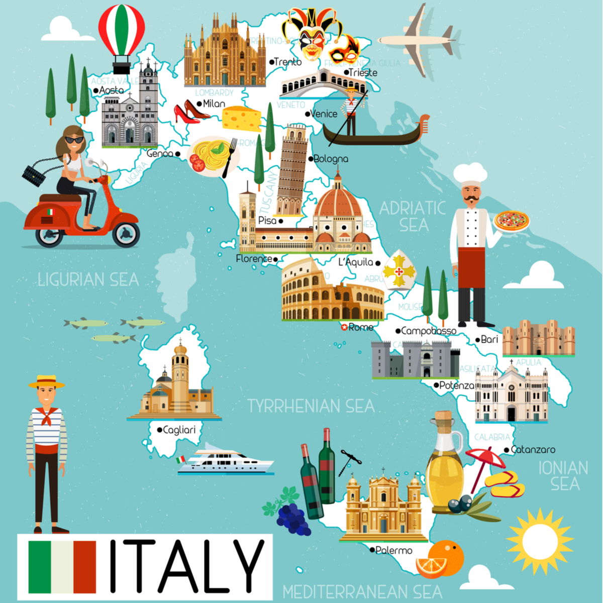 義大利自由行攻略｜比薩斜塔、五漁村、龐貝古城通通排進來！