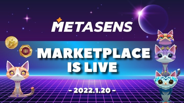 Metasens NFT 市場正式上線！首款 GameFi「METASNAKE」公測