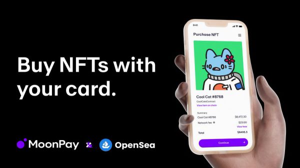 Moonpay聯手OpenSea推出信用卡買NFT：Visa、Apple Pay、Google Pay皆可用 - 奧丁丁新聞 OwlNews