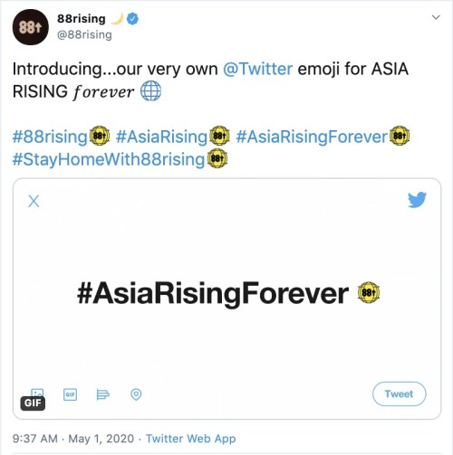 Twitter網上直播全球演唱會「ASIA RISING FOREVER」