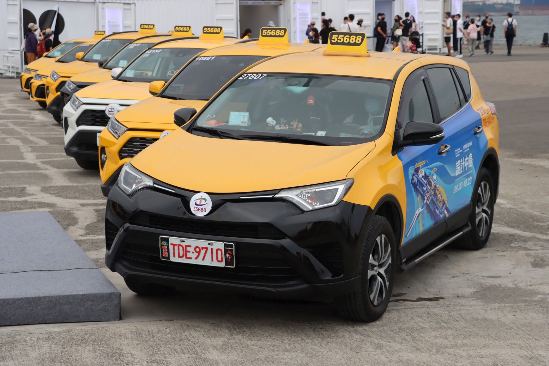 展現高雄設計力．高市府x台灣大車隊 全新車頂燈車身設計正式上路