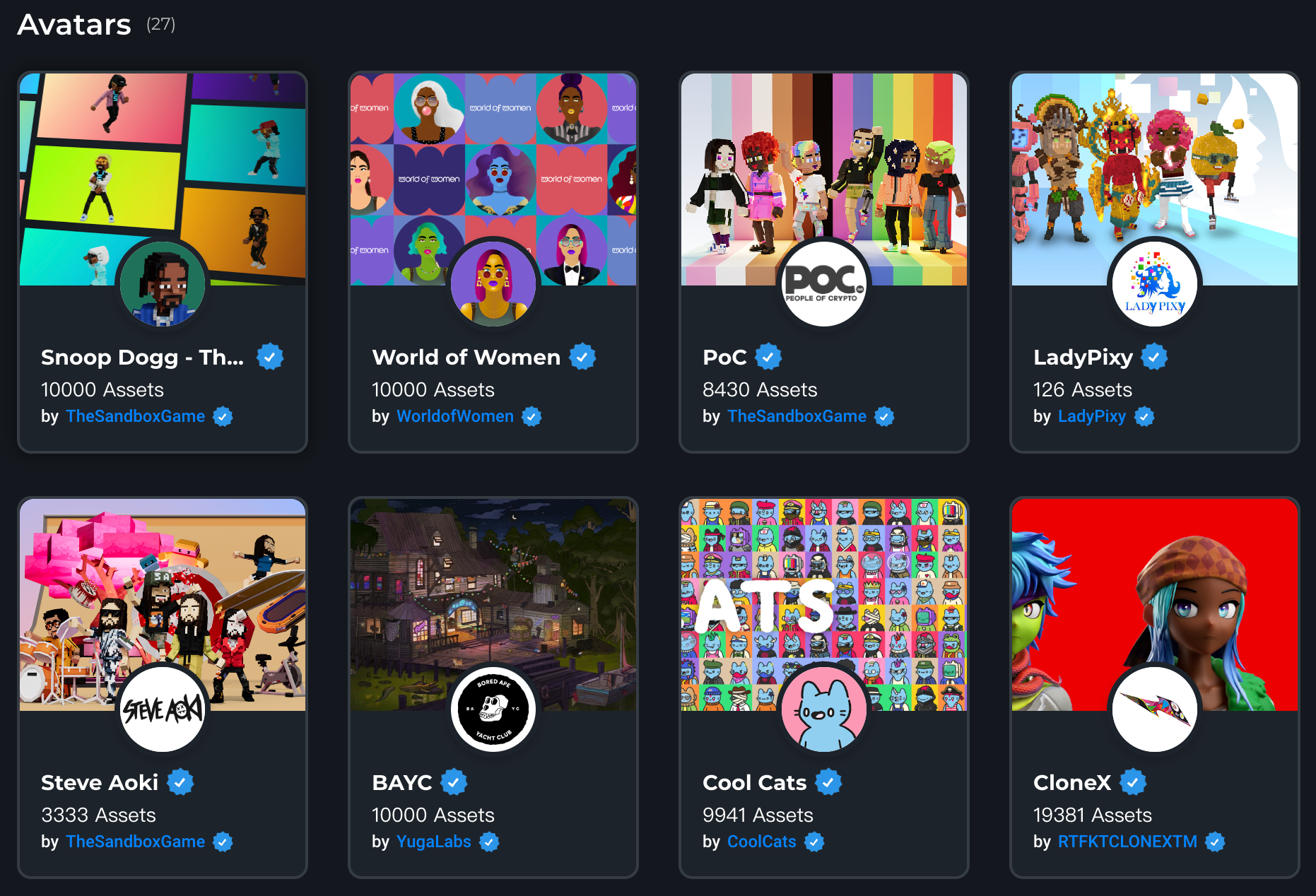 CloneX進入The Sandbox元宇宙，兩萬個NFT專屬體素角色