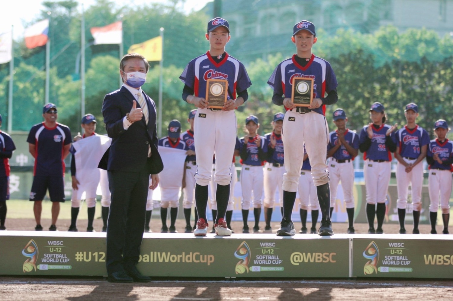 WBSC U12壘球世界盃成功落幕