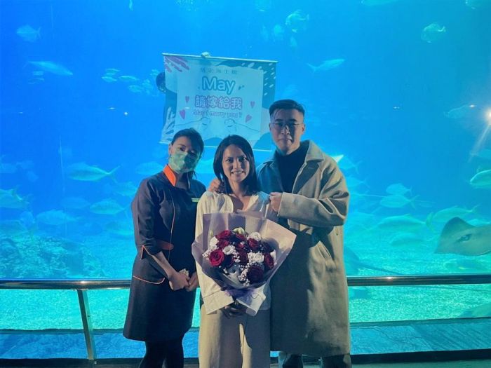 在魚群的見證下YES,IDO！ 屏東海生館成求婚熱門場地