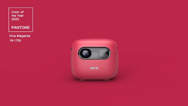 智慧投影機推 2023 年度代表色 OVO U1-R 「萬歲洋紅」預購起跑