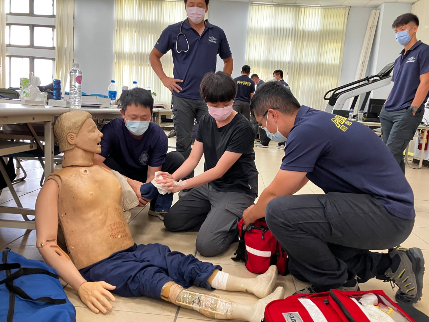 高級救護技術員訓練放榜 湖縣EMT-P人力大幅增至15人