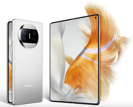 重量僅239克！華為發表最輕薄橫向摺疊手機Mate X3