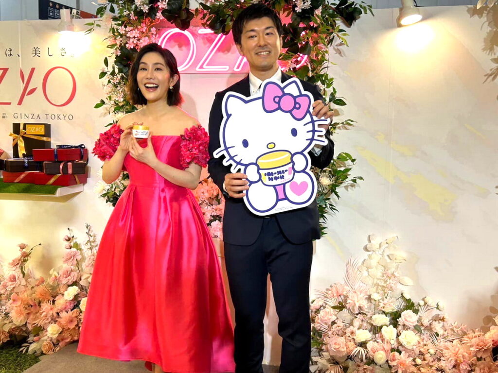 OZIO X Hello Kitty 攜手推出春日聯名限定款 代言人王宇婕化身一日店長，展現歐姬兒凍齡奇蹟