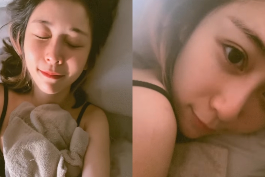 Albee床照驚見「胸口有草莓」！本人曝印記來源：會待到年底