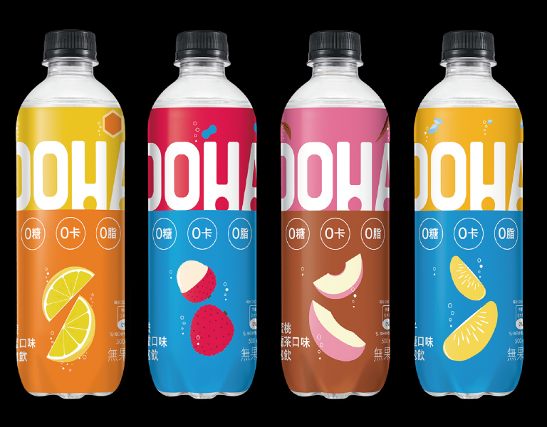 氣泡飲料水果風味及季節限定產品搶先布局 雙風味無糖氣泡飲品牌「OOHA」酸甜上市