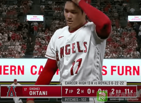 MLB／二刀流再發威！大谷翔平完封皇家隊賞給11K 帶領天使隊奪勝