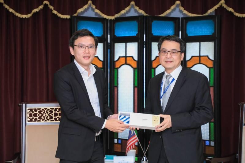 馬來西亞柔佛州行政議員李廷漢拜會中市府 黃崇典：盼深化經貿、教育及旅遊交流