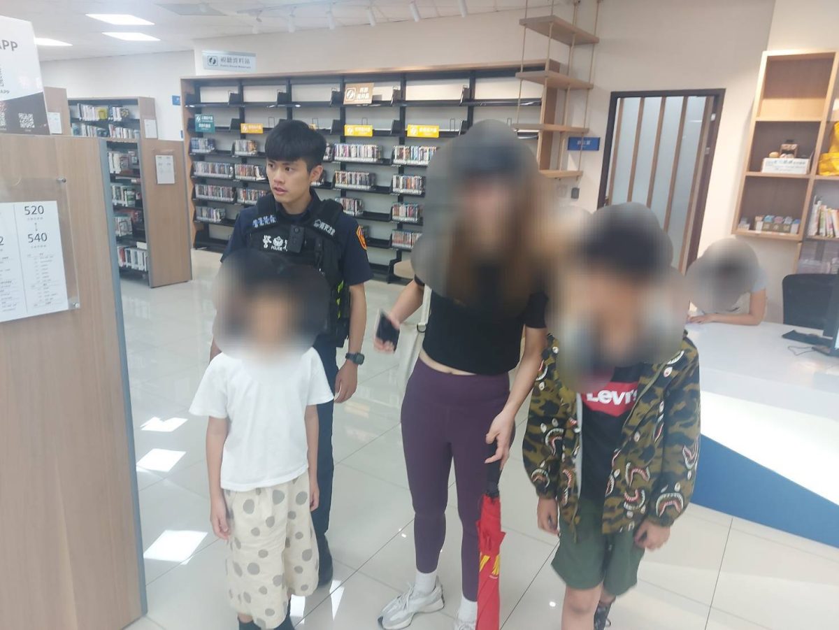女童圖書館走失急壞媽媽 八德暖警協尋助找回 - 奧丁丁新聞 OwlNews