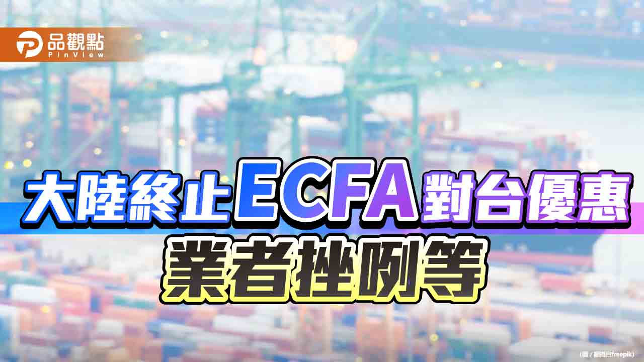民進黨用ECFA趕走國民黨 業者憂心！大陸不再對台讓利