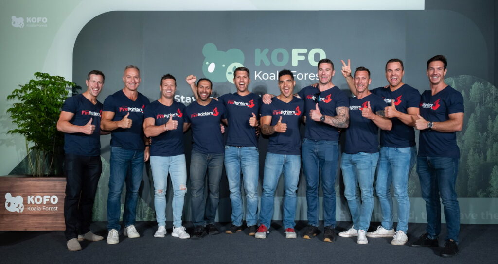 尚凡國際推綠色專注App 『KOFO』 攜手子公司大研生醫、澳洲猛男消防隊 靠「專注」救地球