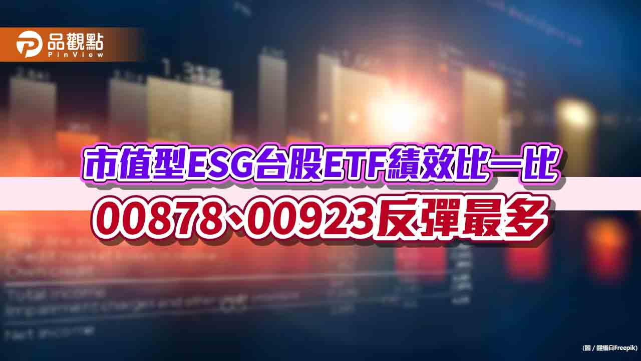 00878、00923反攻！11月以來漲逾4％ 市值型ESG台股ETF績效表秒懂