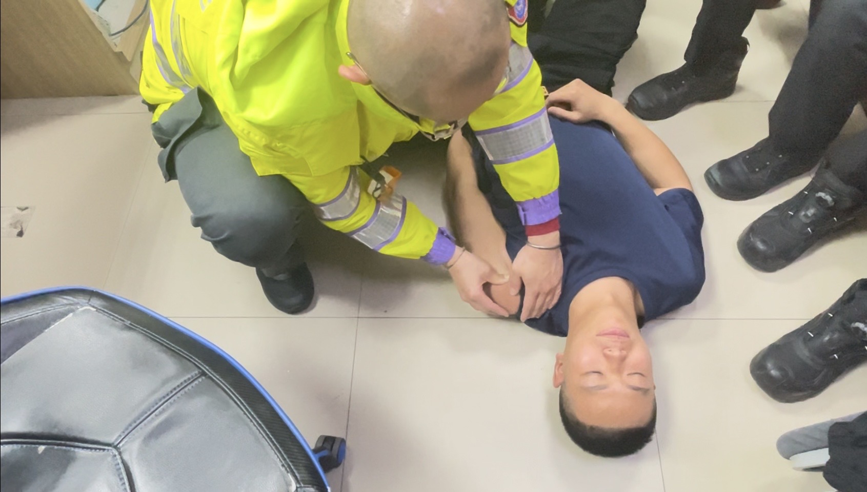 提高OHCA救活率！興國消防分隊李建德曝CPR重要性