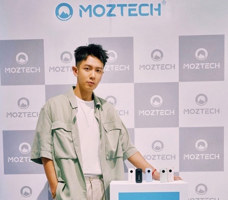 MOZTECH墨子科技太空艙新色發佈會丨柯震東擔任一日店長與粉絲同樂