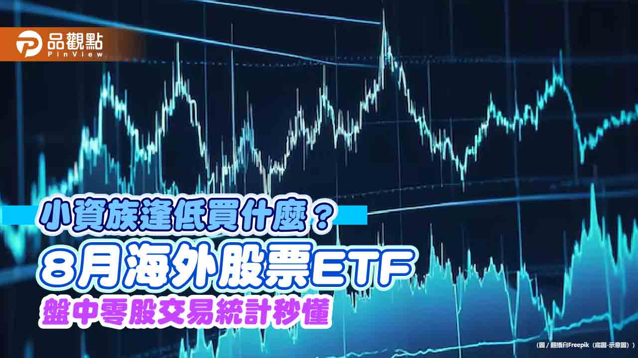 小資族抄底這些海外ETF！00757八月盤中零股狂吸上億 法人這樣看