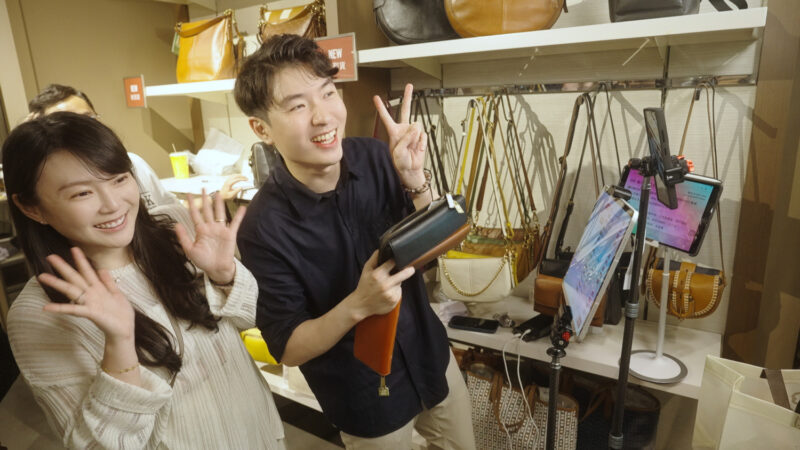 直播帶貨新模式！義大Fossil攜手「溫倪詩｜VANNISE」聯手 首場銷售額突破千萬