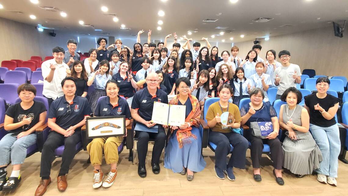 漾新聞|鼓山高中簽約第一個英語系姐妹校澳洲TSAC展開國際教育收穫滿滿