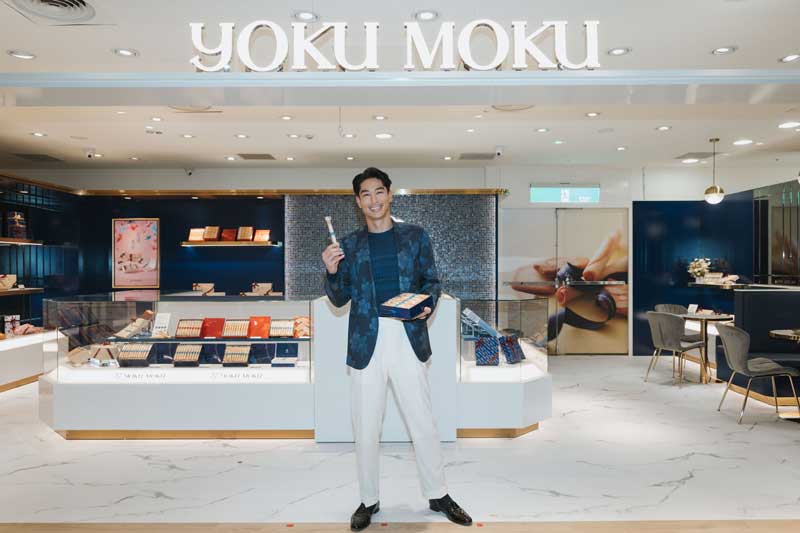AKIRA黑澤良平快閃當店長！頂級甜點伴手禮YOKU MOKU新光三越台南新天地正式開幕