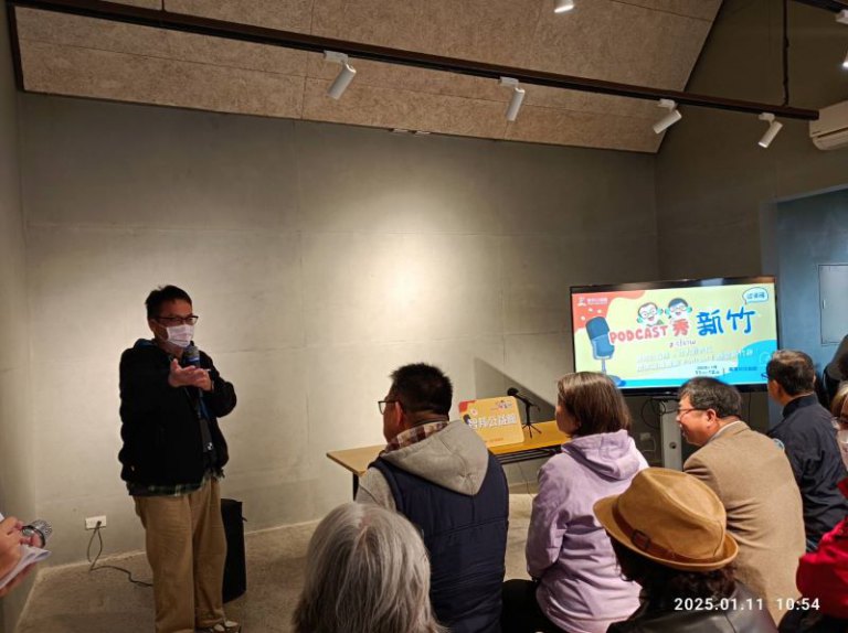 智邦公益館 X 社大壯世代podcast 成果展 竹塹社大林宗儒校長:去有風的地方聽有風的故事