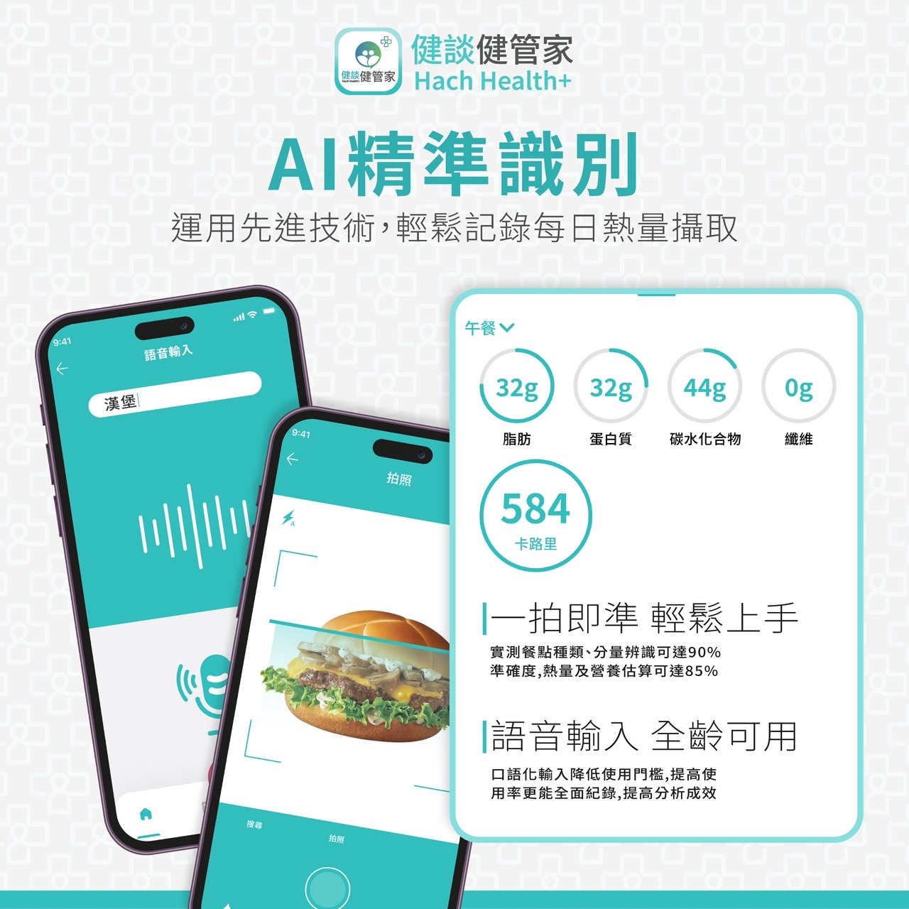 吃得安心過好年 健談首推「健談健管家 Hach Health+」APP上線