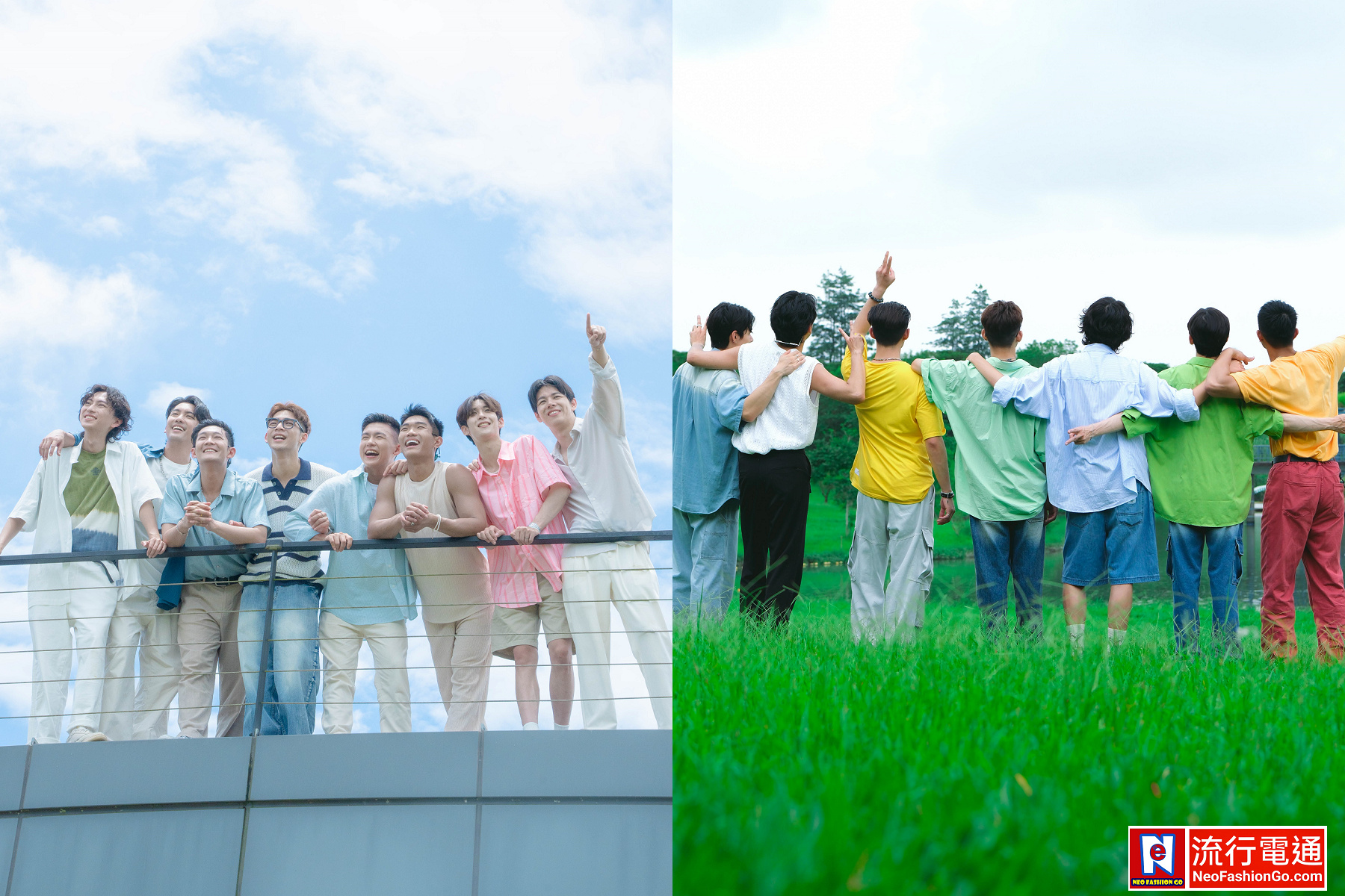 U:NUS團長高胥崴、Yi Gao、Fumi、Chris、傅俊傑、廖彥龍、陳建宇、Robert共同參與《戀愛Casting》片尾曲〈瘋狂的夏天〉熱血上線 「希望聽到這首歌的每個人都能把握青春 ...