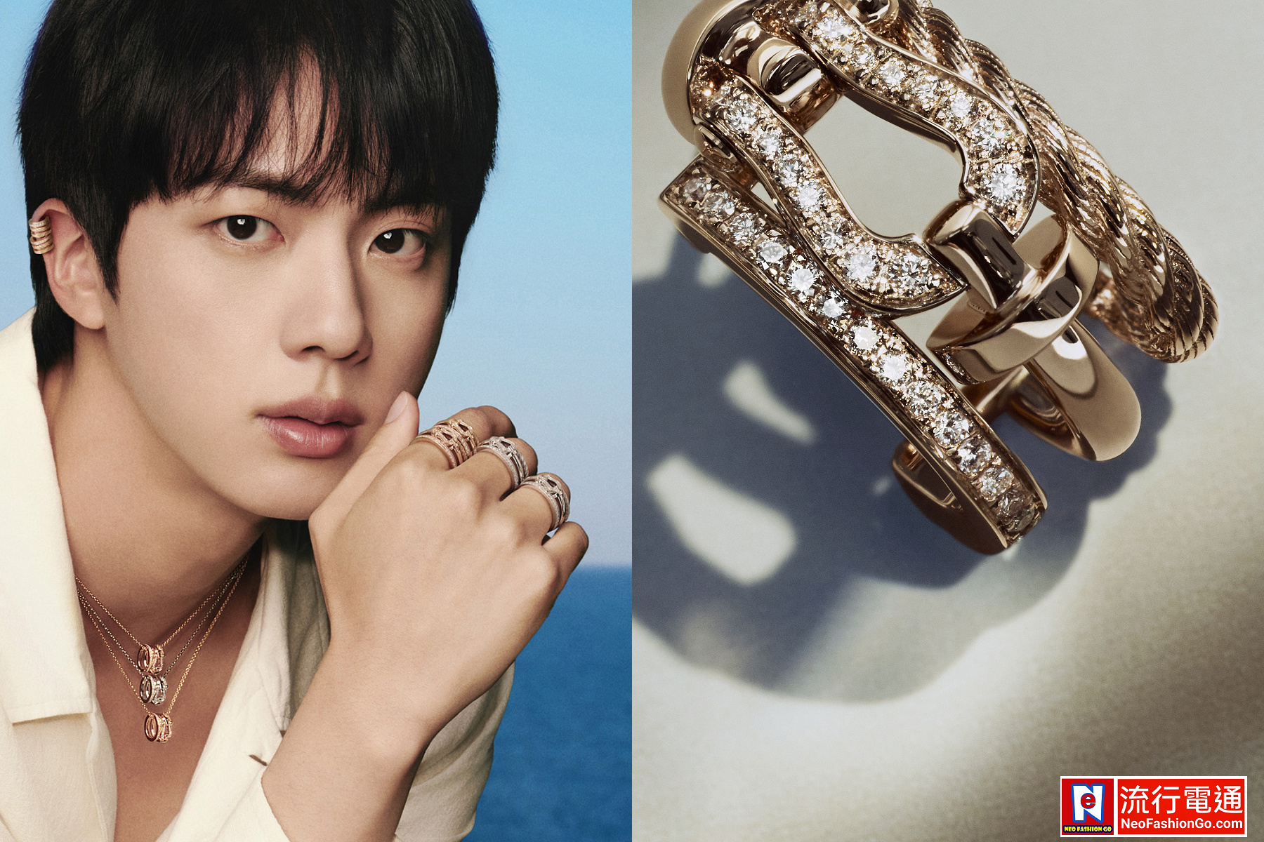 FRED與BTS Jin攜手呈獻全新「Force 10 Rise」系列：勇氣與堅韌的象徵