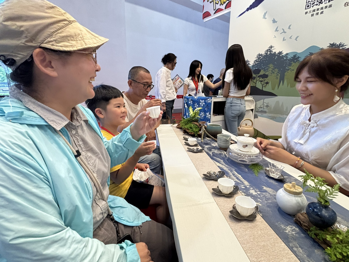 2025TTE台北國際觀光博覽會 參山處茶席招待 送喔熊公仔