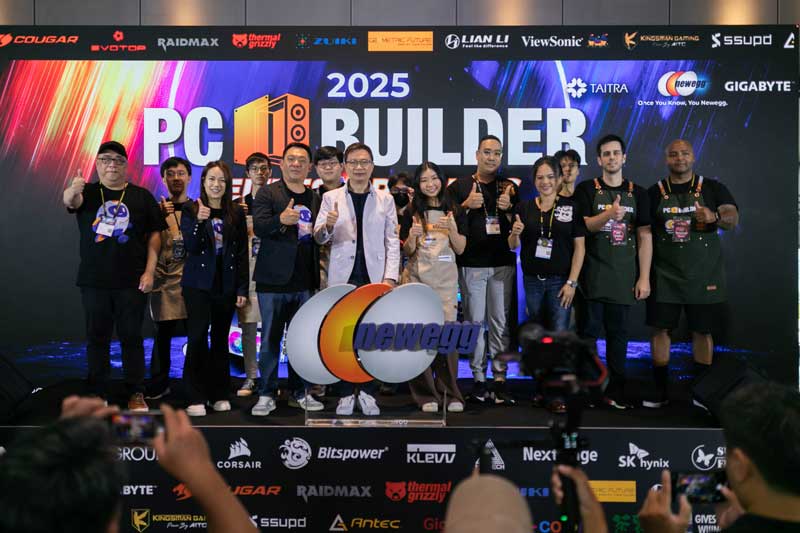 【COMPUTEX 2025】極限裝機競技！Newegg PC Builder挑戰賽 台灣素人對陣國際大神硬實力奪冠