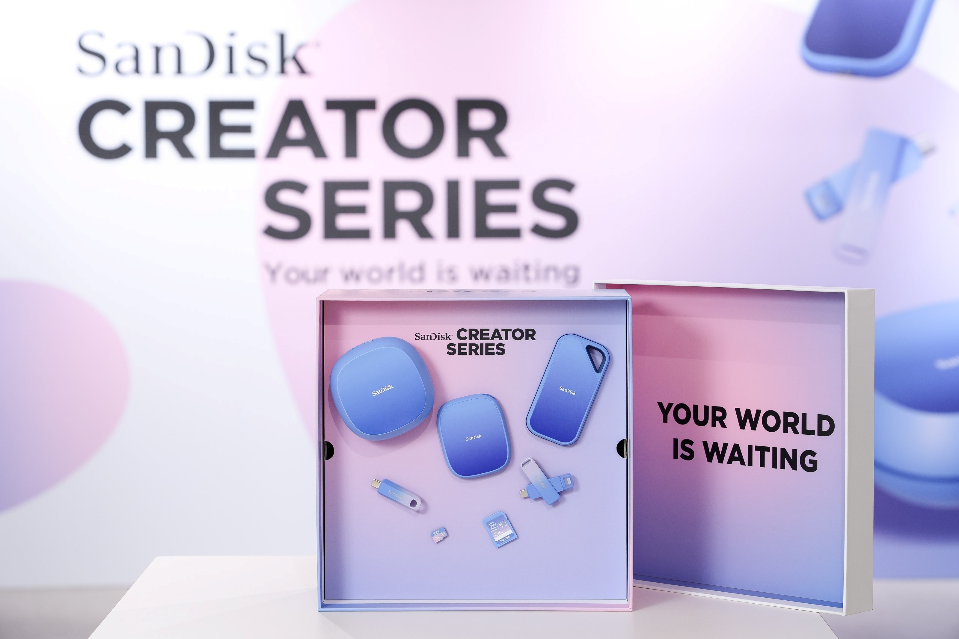 全新 SanDisk Creator Series 在台灣上市 滿足創作者高強度工作需求