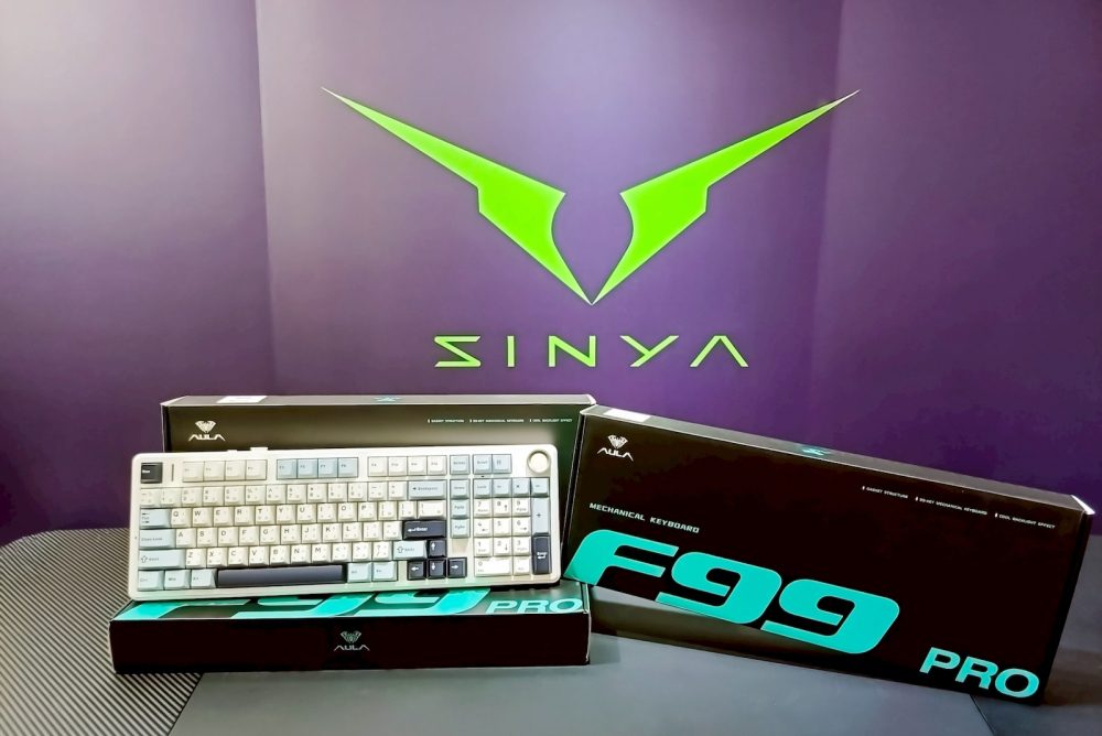 AULA狼蛛強勢登陸欣亞 F99Pro新品8連發 空投箱計畫免費拿