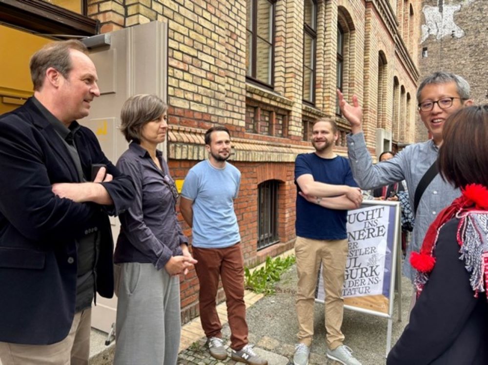 20 年有成首度海外考察 烏來泰博館訪德國調研泰雅族織品