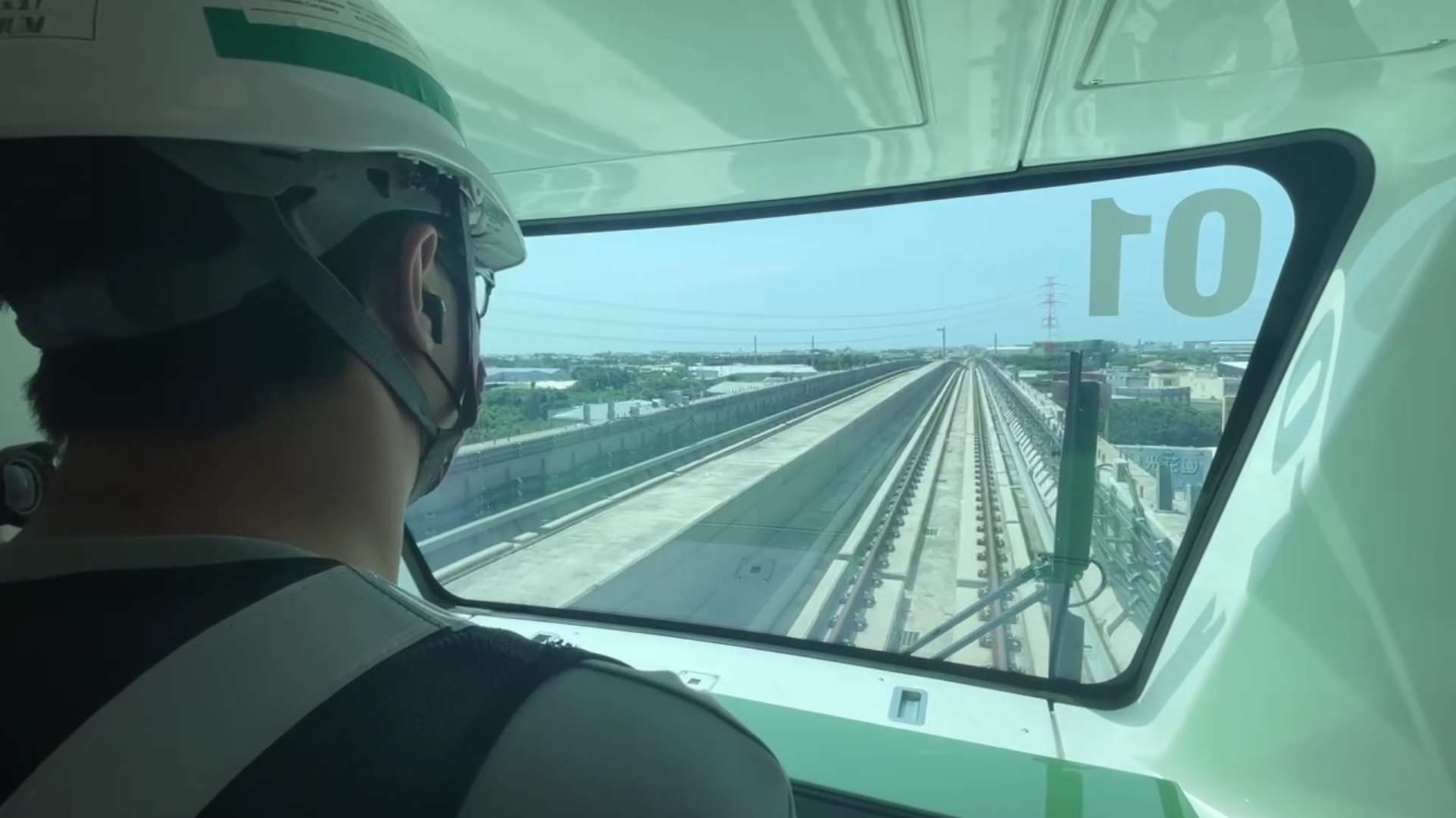 【有片】桃捷綠線動態測試 劉慶豐大讚GOA4系統穩定可靠