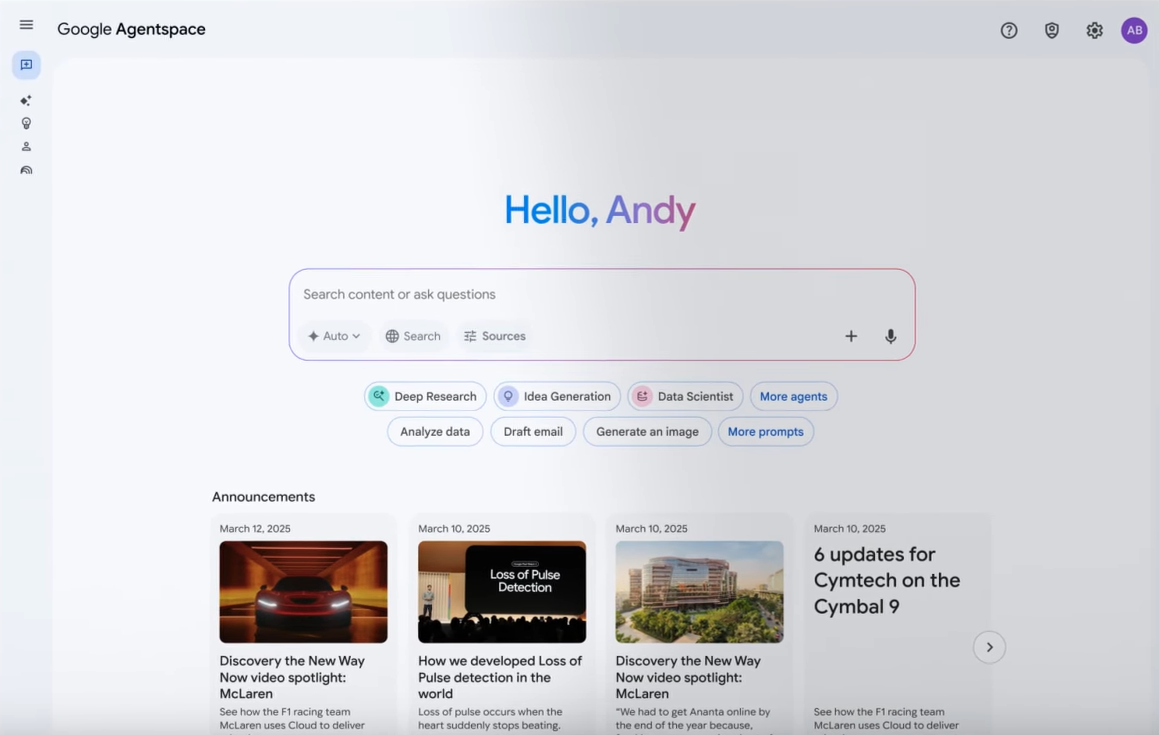 Google Agentspace 8 月開放企業使用！iKala 打造台灣首個落地應用案例首波合作漸強實驗室，提案規劃時間縮短 80%，加速 ...