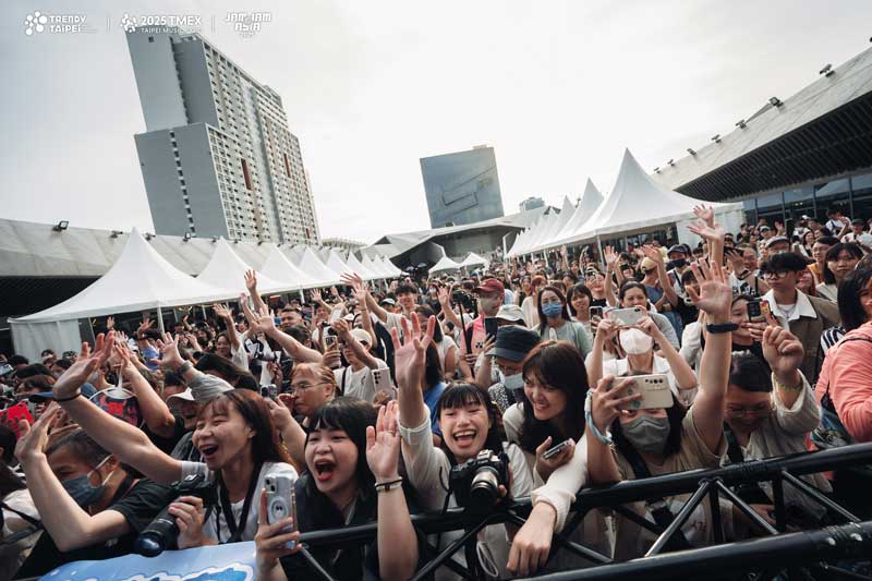 【TMEX 2025】博覽會與音樂節吸引8.5萬人次！成功打造500場國際媒合 臺北音樂影響力勃發